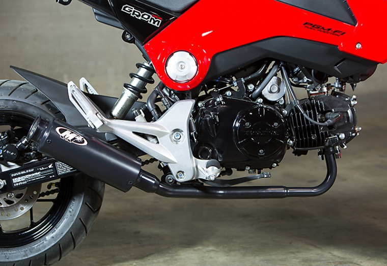 2014-2020 Honda Grom Full System Black – Shop M4 Exhaust