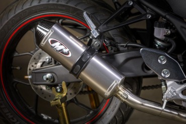 2015-17 Yamaha R3 Full System – Titanium – Shop M4 Exhaust