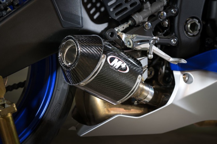 2006-2020 Yamaha R6 Slip-On Street Slayer Carbon – Shop M4 Exhaust