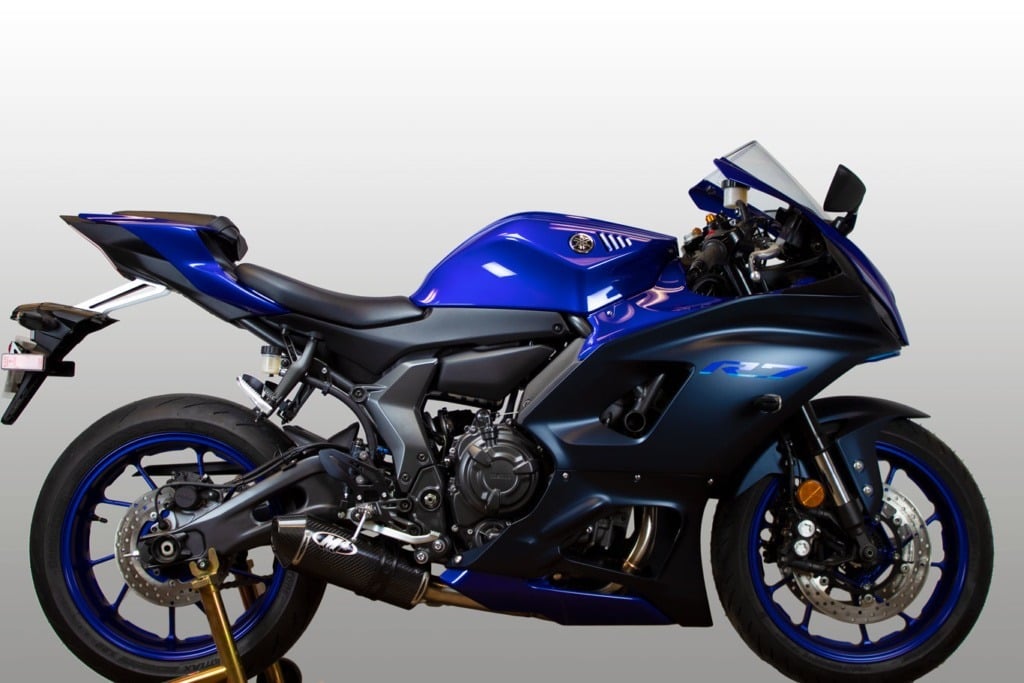 2021 Yamaha R7 Full System Carbon Fiber – Shop M4 Exhaust