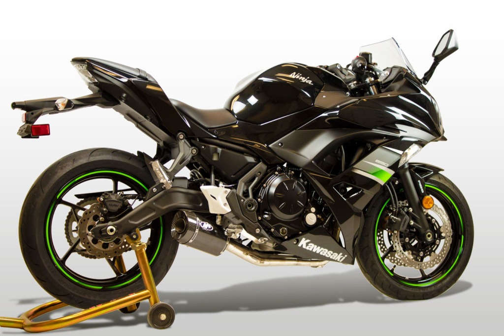 2017-19 Kawasaki Ninja 650 Full System – Shop M4 Exhaust