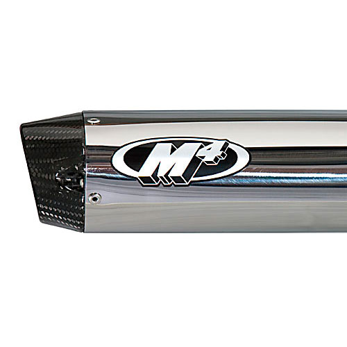 M4 Undertail Polished Aluminum Muffler – Shop M4 Exhaust